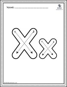 Free Traceable Alphabet Letters Worksheets Printable A to Z