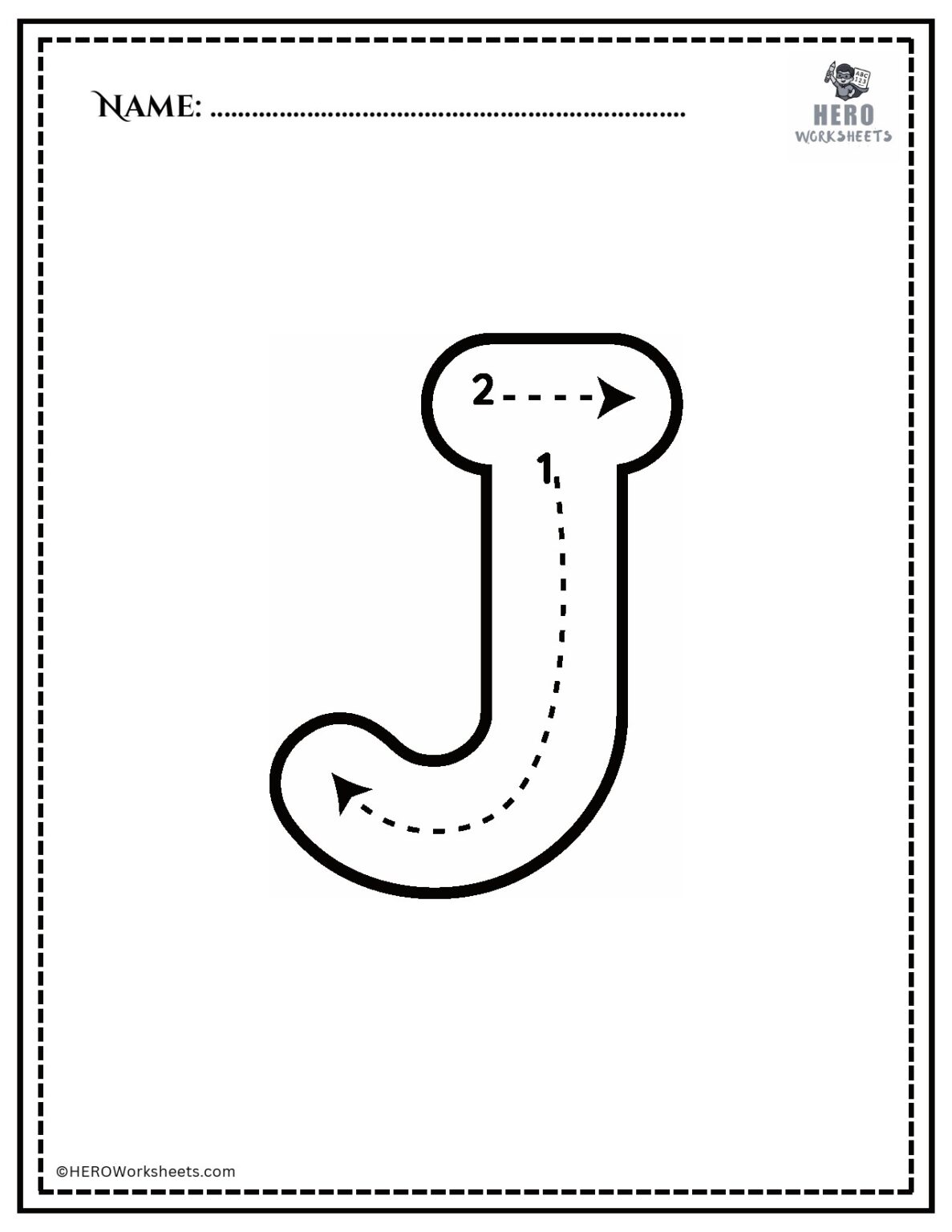 ABC Uppercase Alphabet Tracing Worksheets for Kindergartens