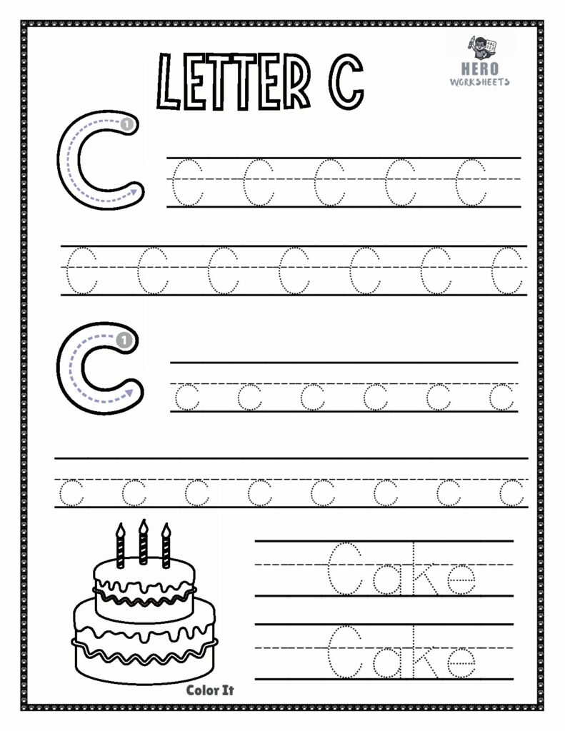 Tracing the Letters of the Alphabet Worksheets | A to Z PDF