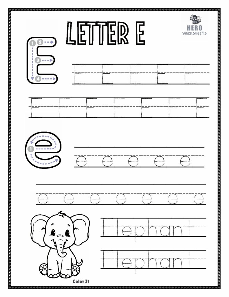 Tracing the Letters of the Alphabet Worksheets | A to Z PDF