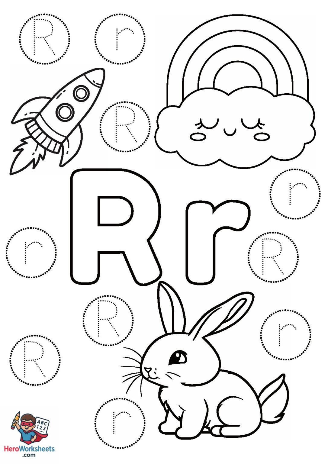 Preschool Alphabet Letters Worksheets PDF Free Download