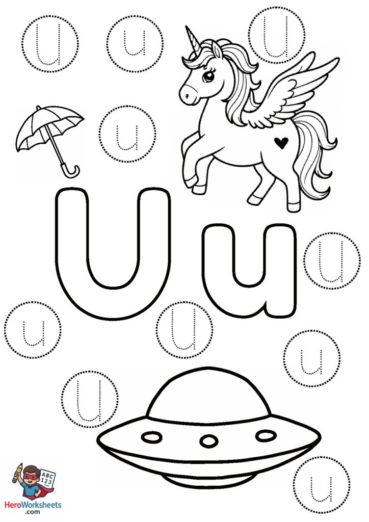 Preschool Alphabet Letters Worksheets PDF Free Download