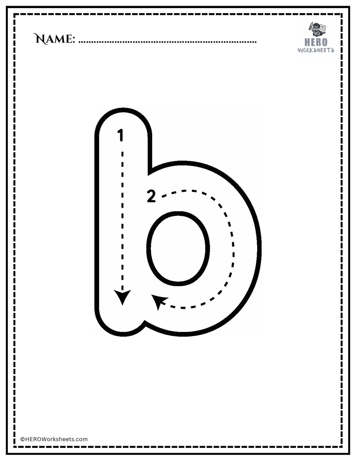 Lowercase Alphabet Tracing Worksheets Bundle | a to z printables