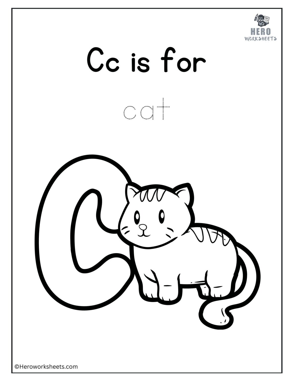 Free Download Alphabet Coloring Printable Worksheets in PDF
