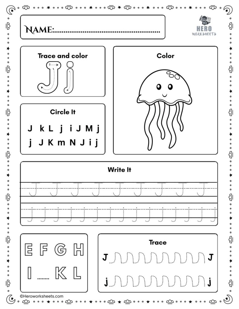 Free Printable Preschool Worksheets Tracing Letters PDF
